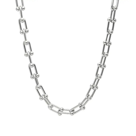 Jewelry | Silver Hardwear U Link Necklace | Poshmark